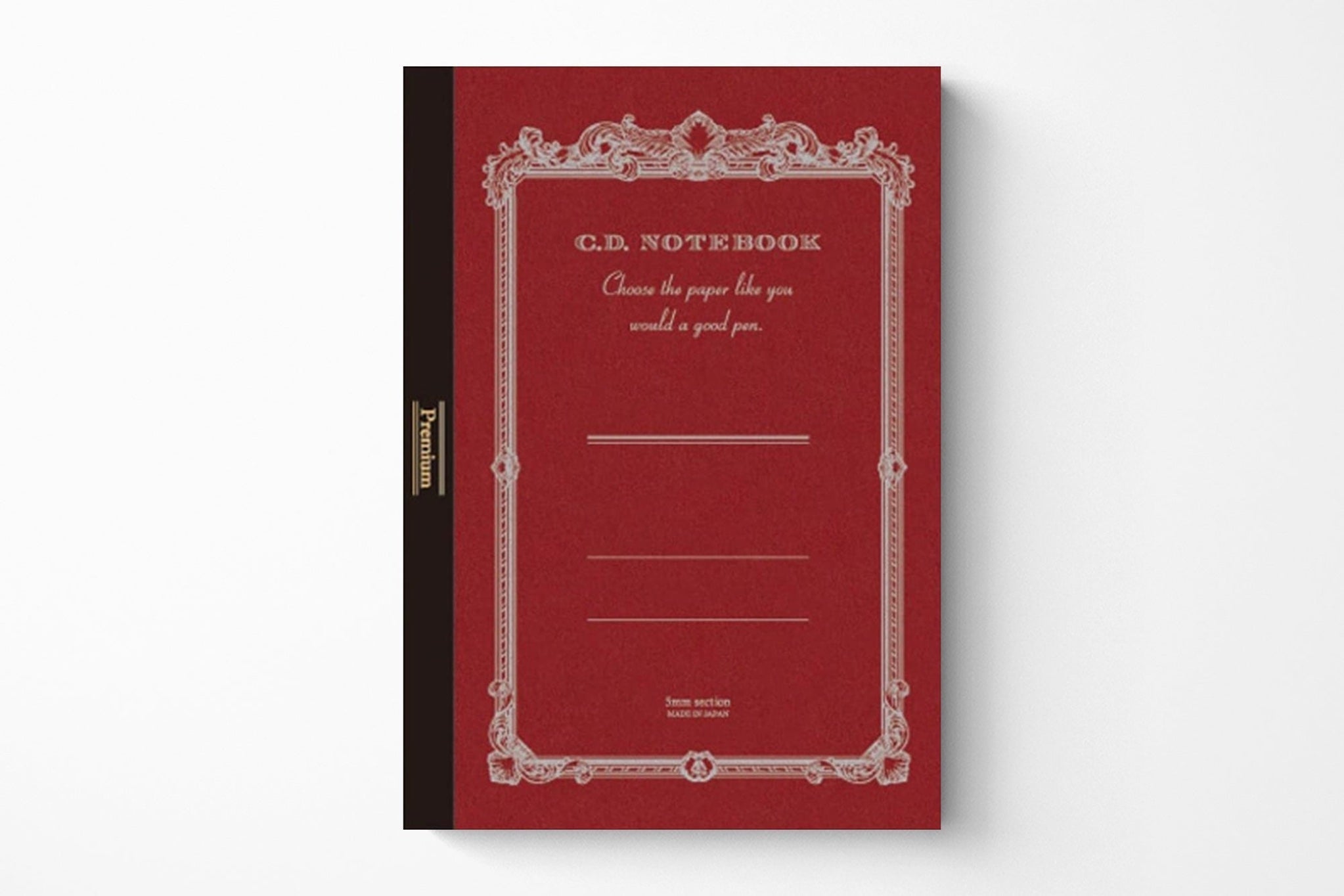 Apica Premium C.D. Notebook - B5 - Grid - 192 Pages - Galen Leather