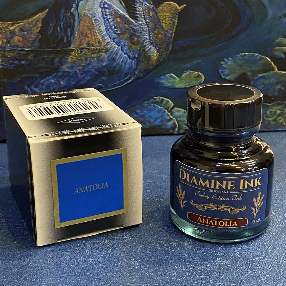Diamine Fountain Pen Inks - Special 30ml Glass Bottles | Galen Leather