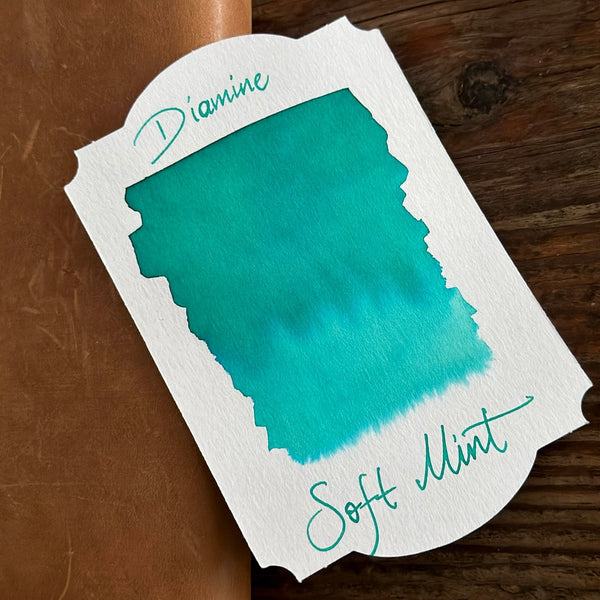 Diamine Soft Mint - 30ml Bottled Ink | Galen Leather