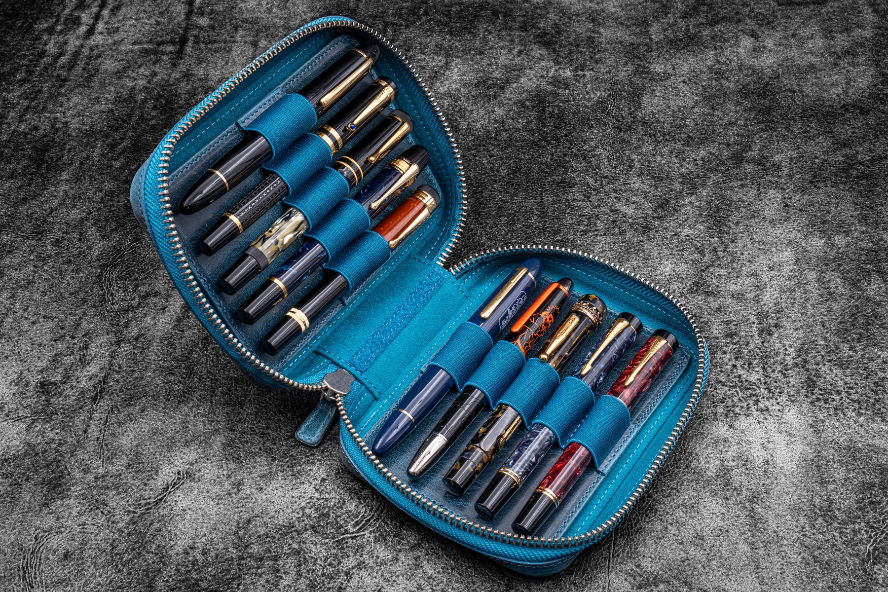 Ocean Blue Leather Goods - Galen Leather