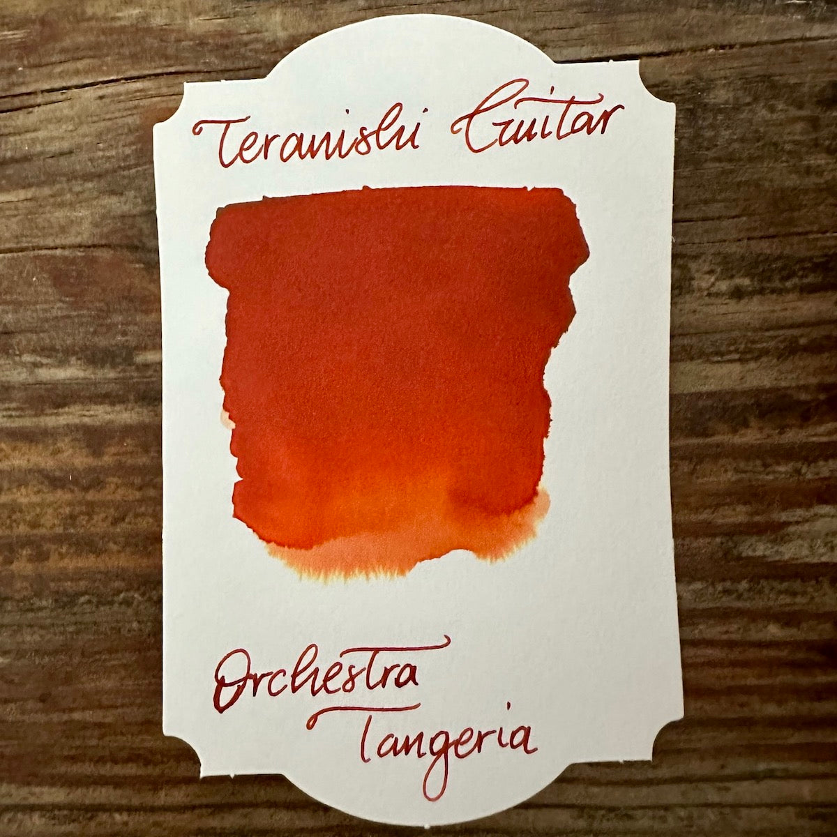 Teranishi Guitar Taisho Roman Haikara Ink - Orchestra Tangerine - Galen ...