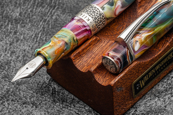 Kilk Galen SE Celestial Fountain Pen PM 1 | Galen Leather
