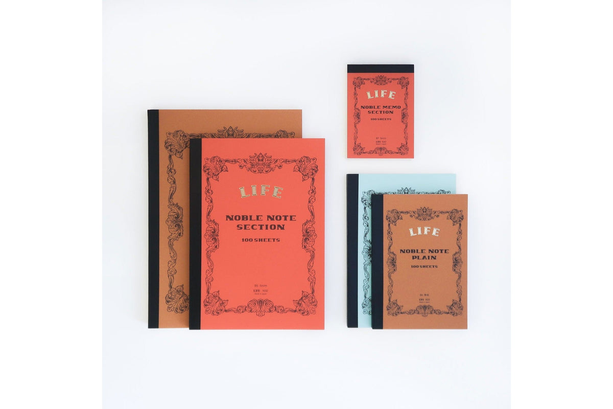 Life Noble Notebook - A4 - Graph - 200 Pages - Galen Leather