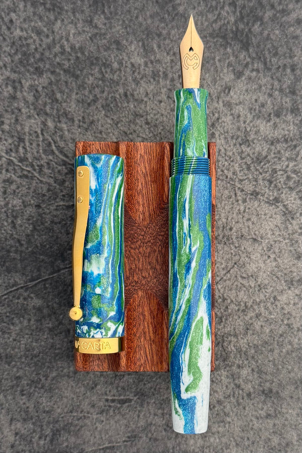 Magna Carta Mag 600 Fountain Pen 14k True Flex Nib 18 - Galen Leather