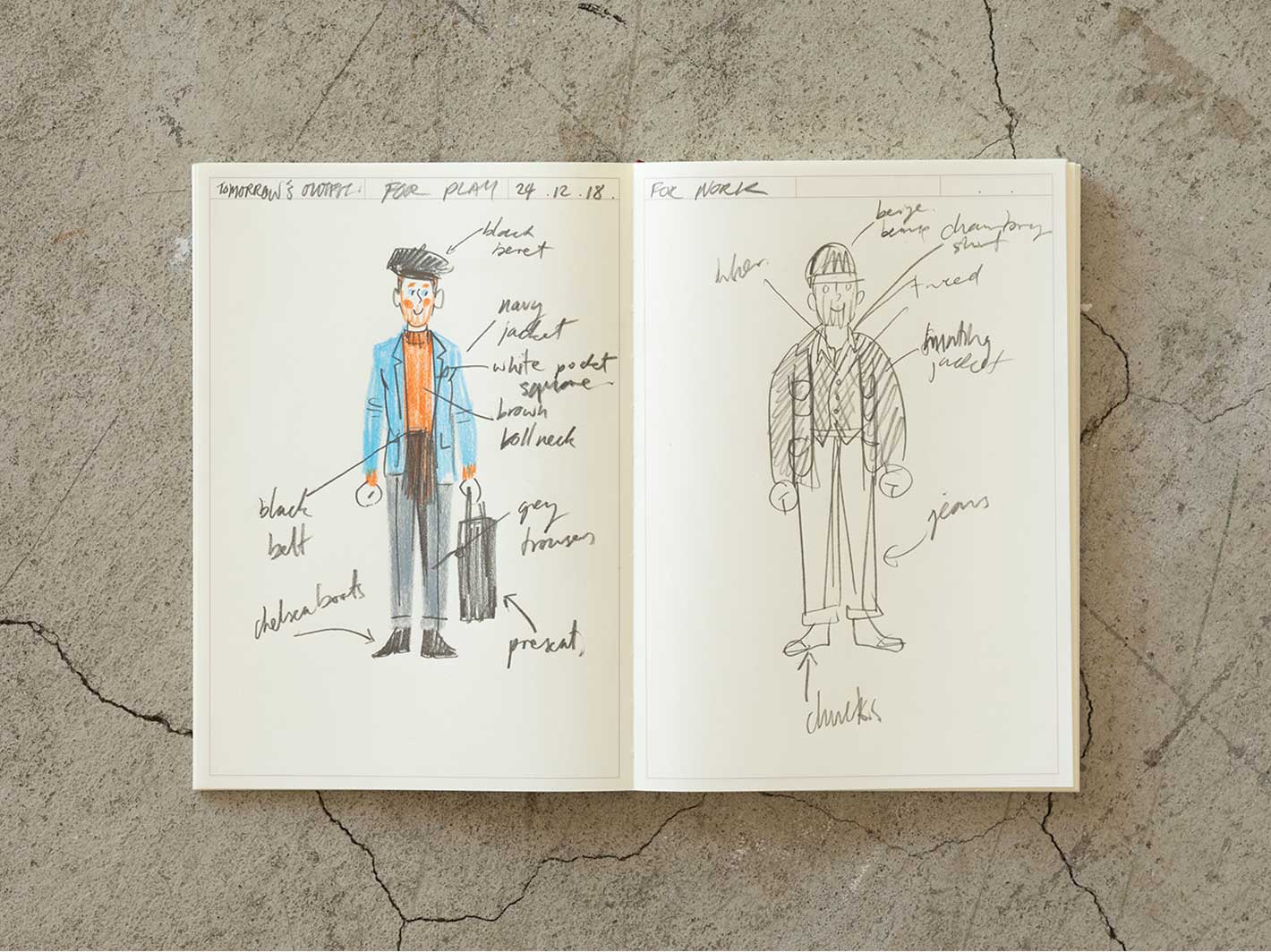 Midori MD Notebook Journal A5 Frame - 192 Pages - Galen Leather