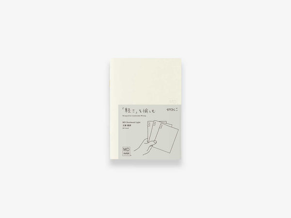 Midori MD Notebook Light A6 Lined 3-pack - Galen Leather