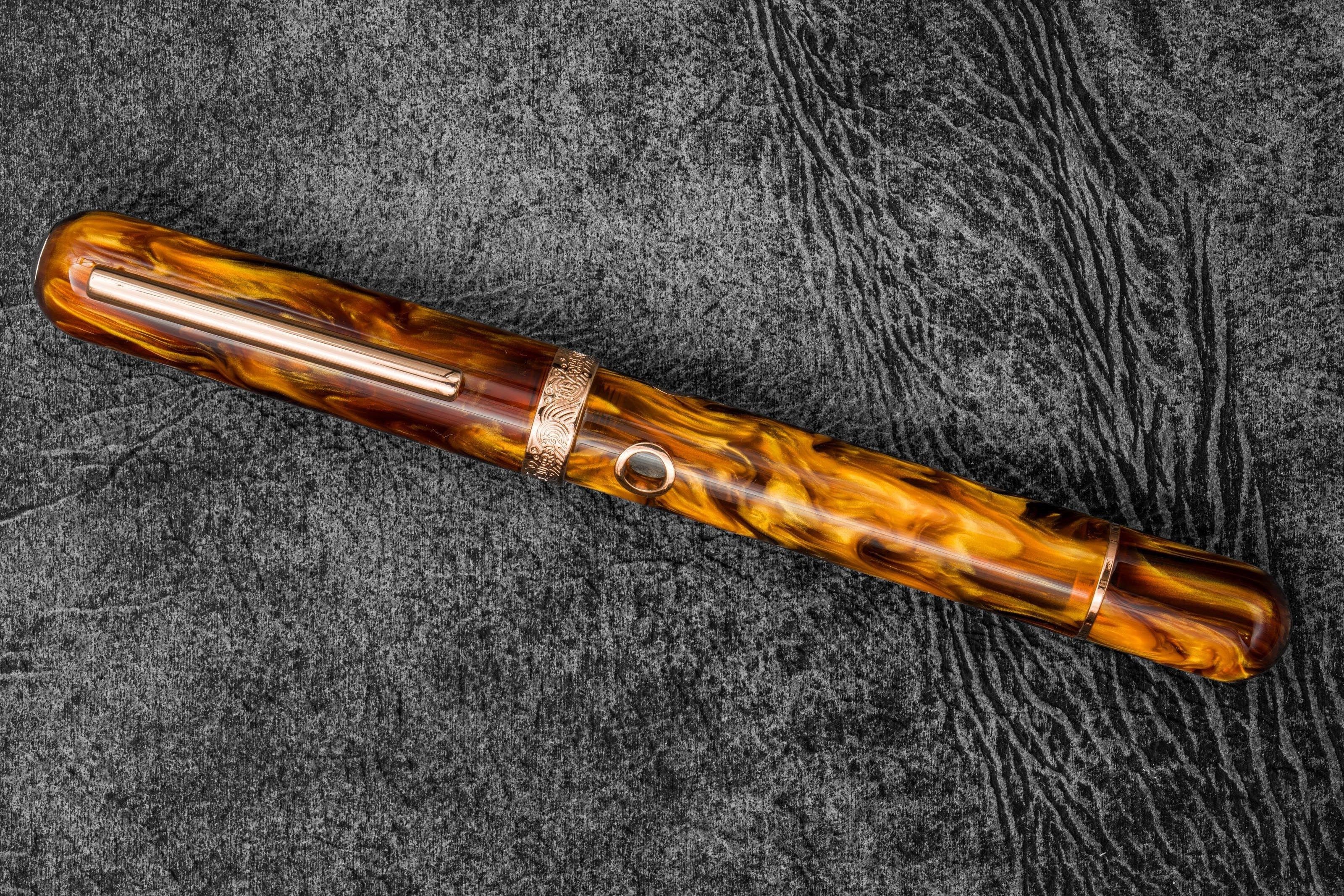 Nahvalur & Galen Exclusive Fountain Pen Nature - Sunset Ember - Galen ...