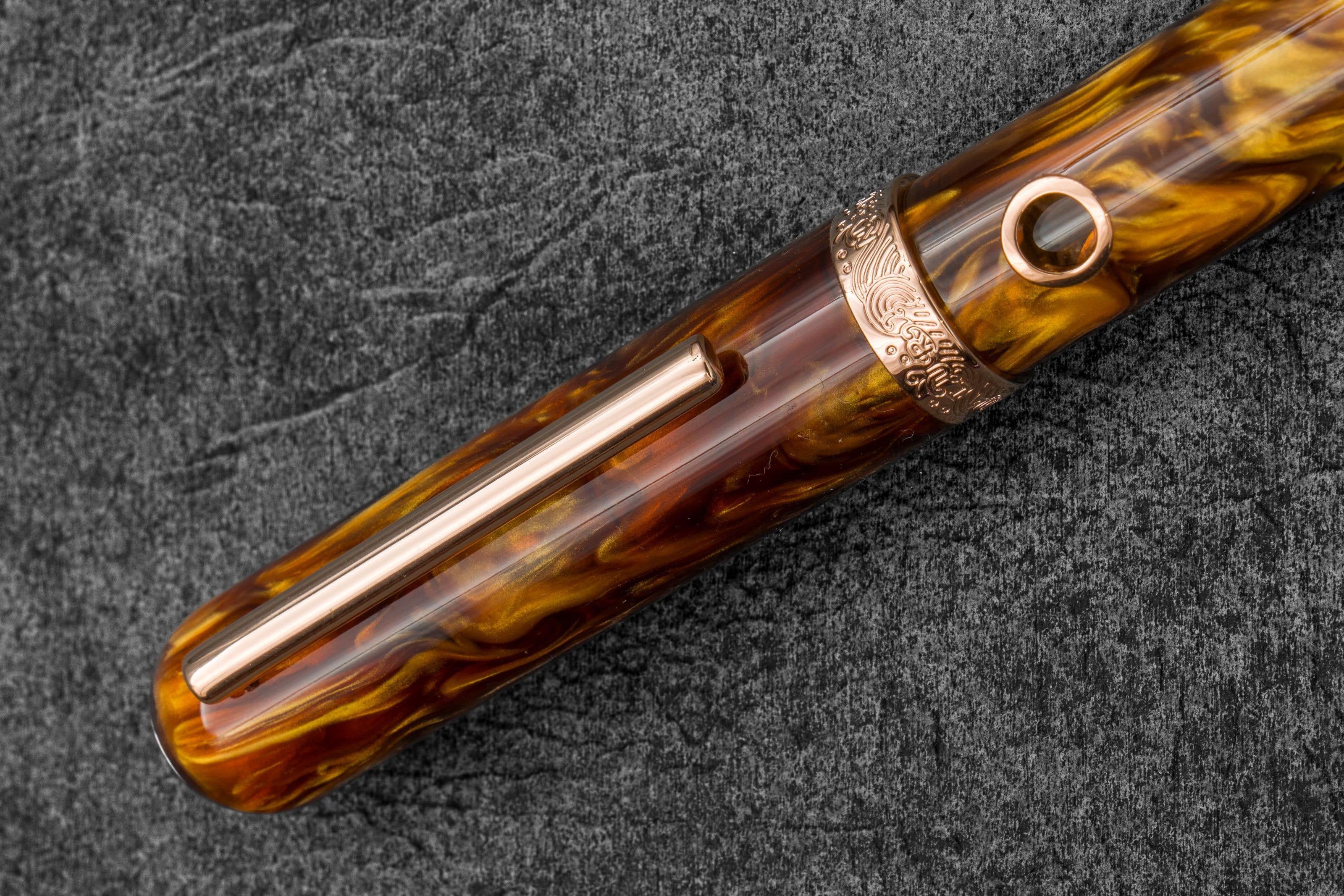 Nahvalur & Galen Exclusive Fountain Pen Nature - Sunset Ember - Galen ...