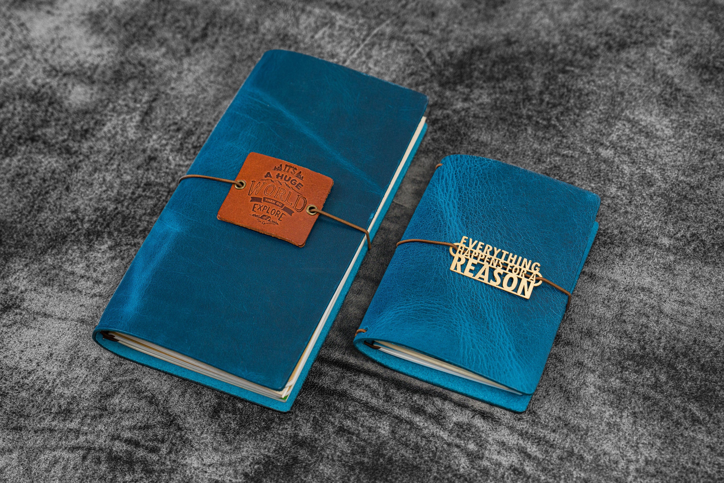 Ocean Blue Leather Goods - Galen Leather