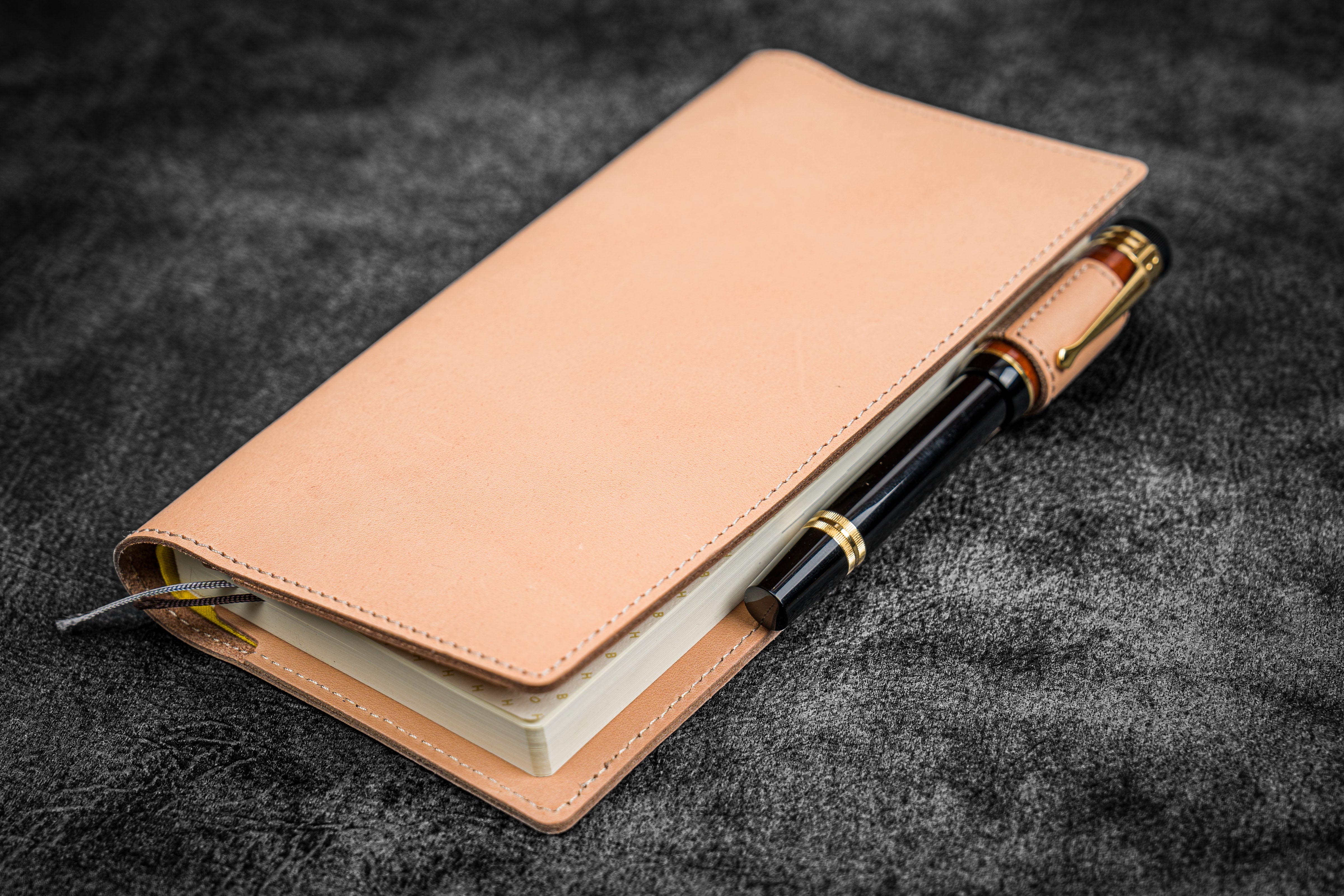 Leather Slim Hobonichi Weeks Cover - Undyed | Galen Leather