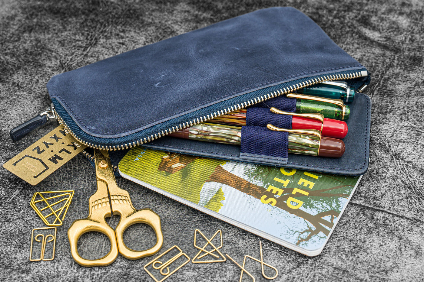 Leather Zippered Pen / Pencil Cases, Sleeves & Pouches Tagged "for-four ...