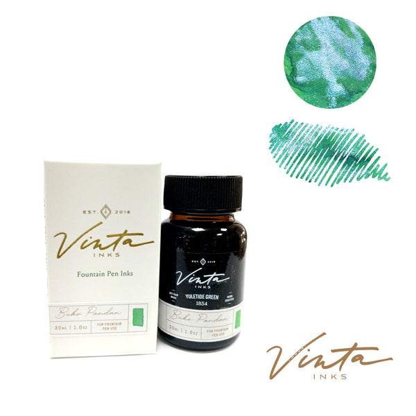 Vinta Yuletide Green - Galen Leather