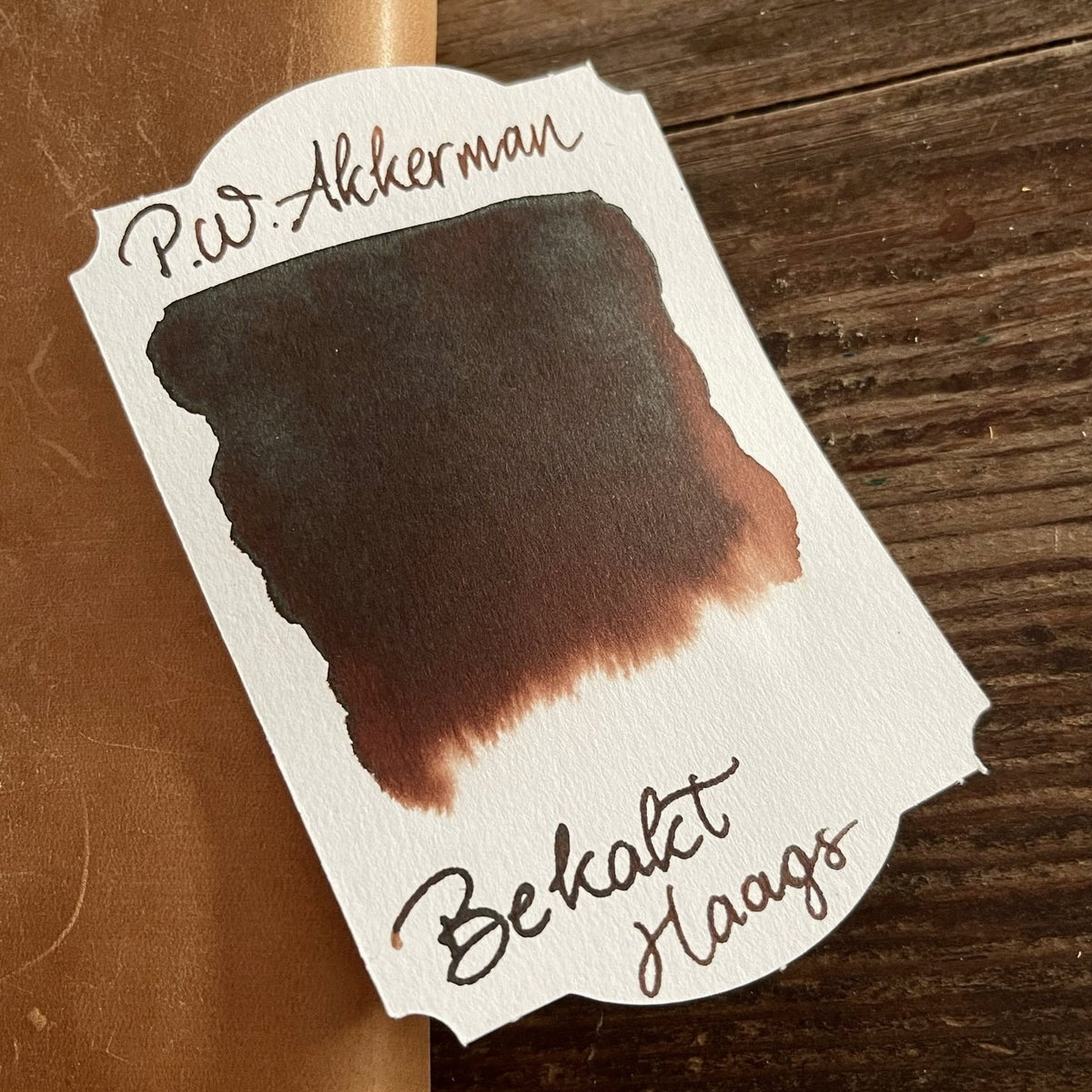 Akkerman Fountain Pen Inks - Unique Bottle Design | Galen Leather