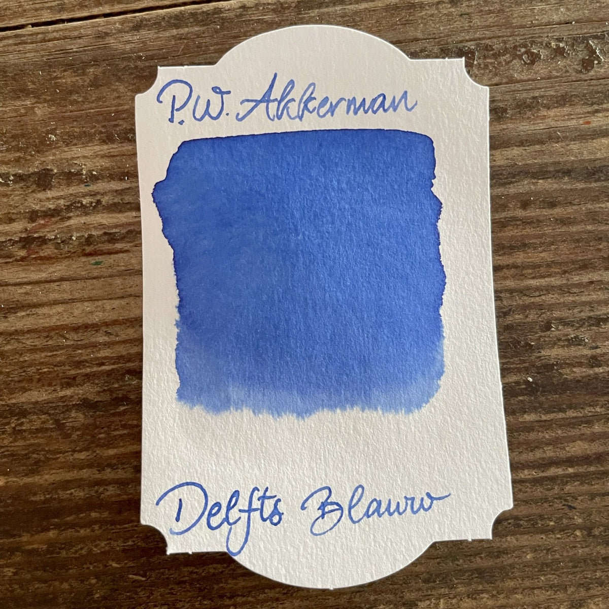 Akkerman Delfts Blue Fountain Pen Ink - Galen Leather