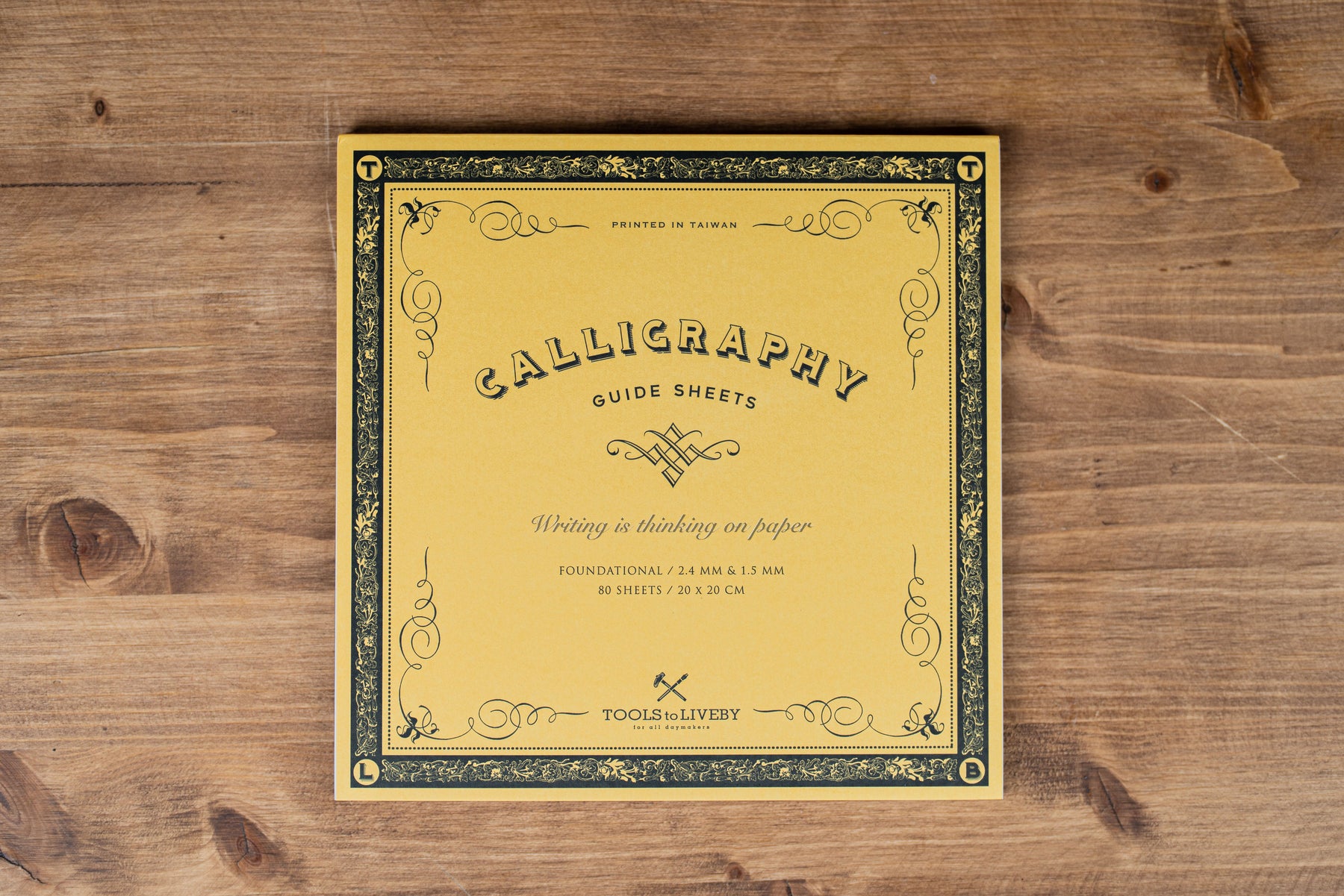 Calligraphy Practice Notebooks & Calligraphy Worksheets - Galen Leather