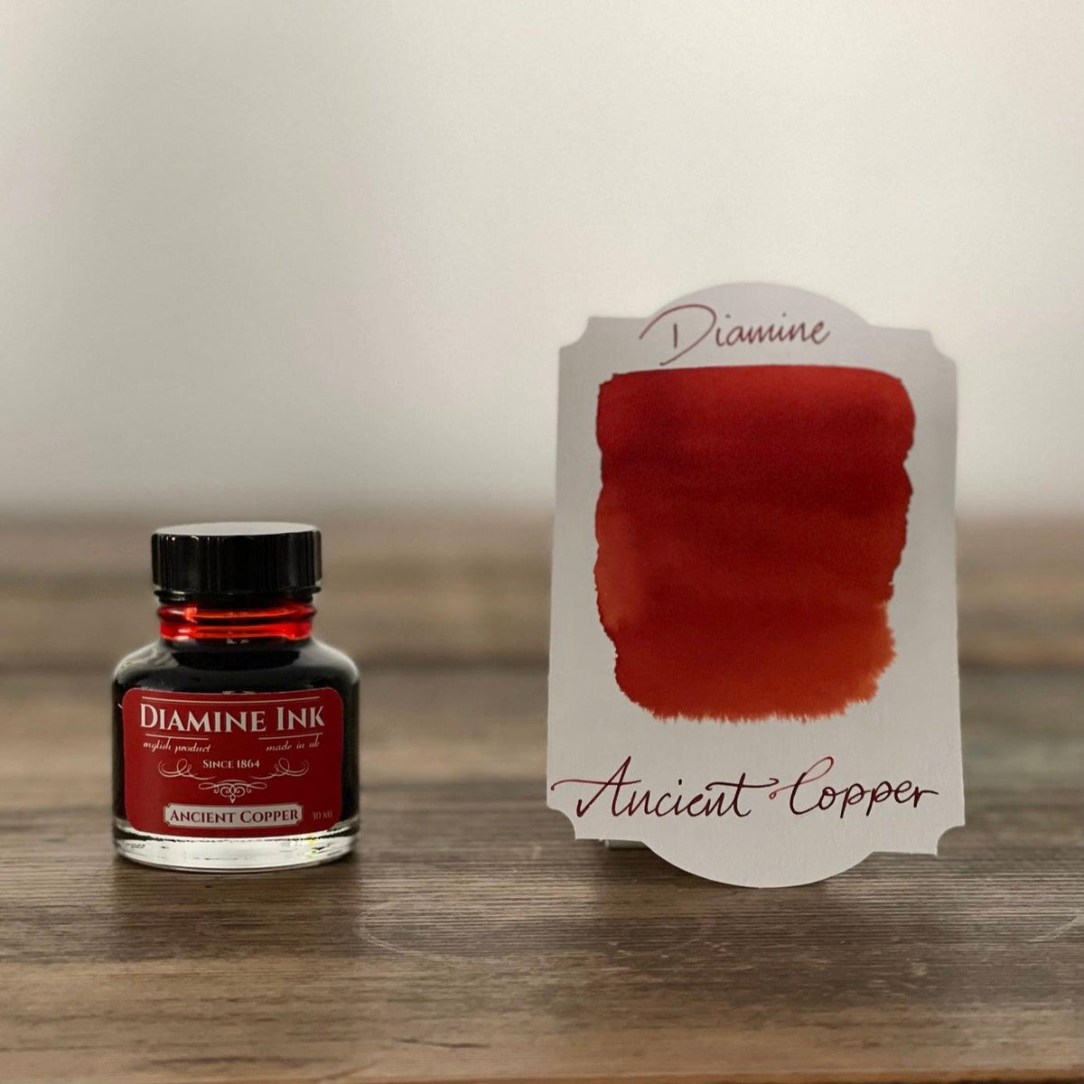 Diamine Ancient Copper - 30ml Bottled Ink - Galen Leather