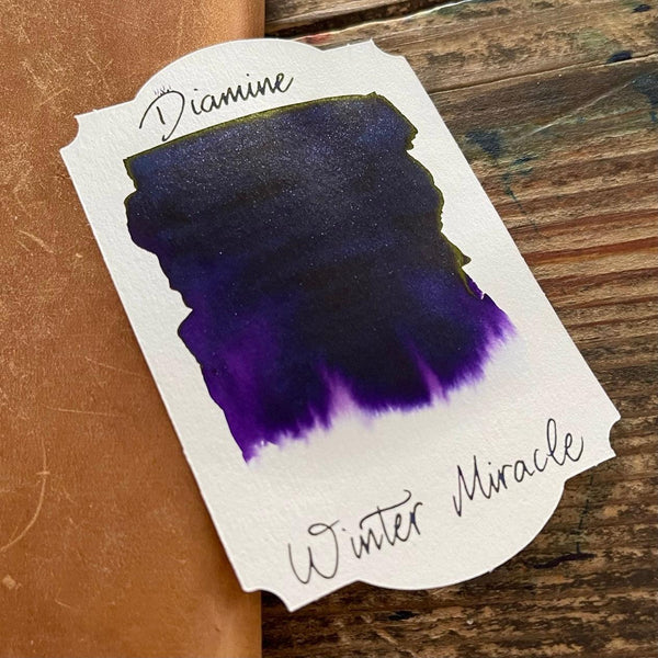 Diamine Happy Holidays - 50ml Bottled Ink - Galen Leather