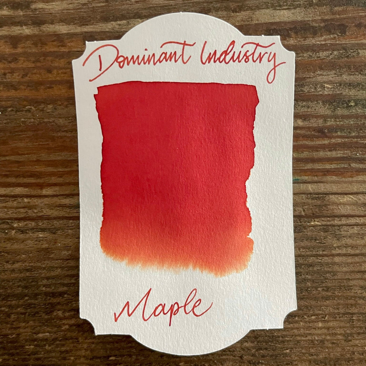 Dominant Industry Fountain Pen Ink - Maple - Galen Leather