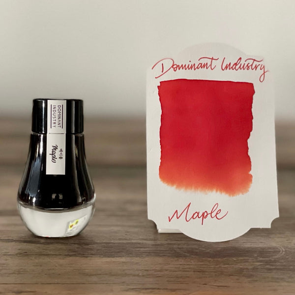 Dominant Industry Fountain Pen Ink - Maple - Galen Leather
