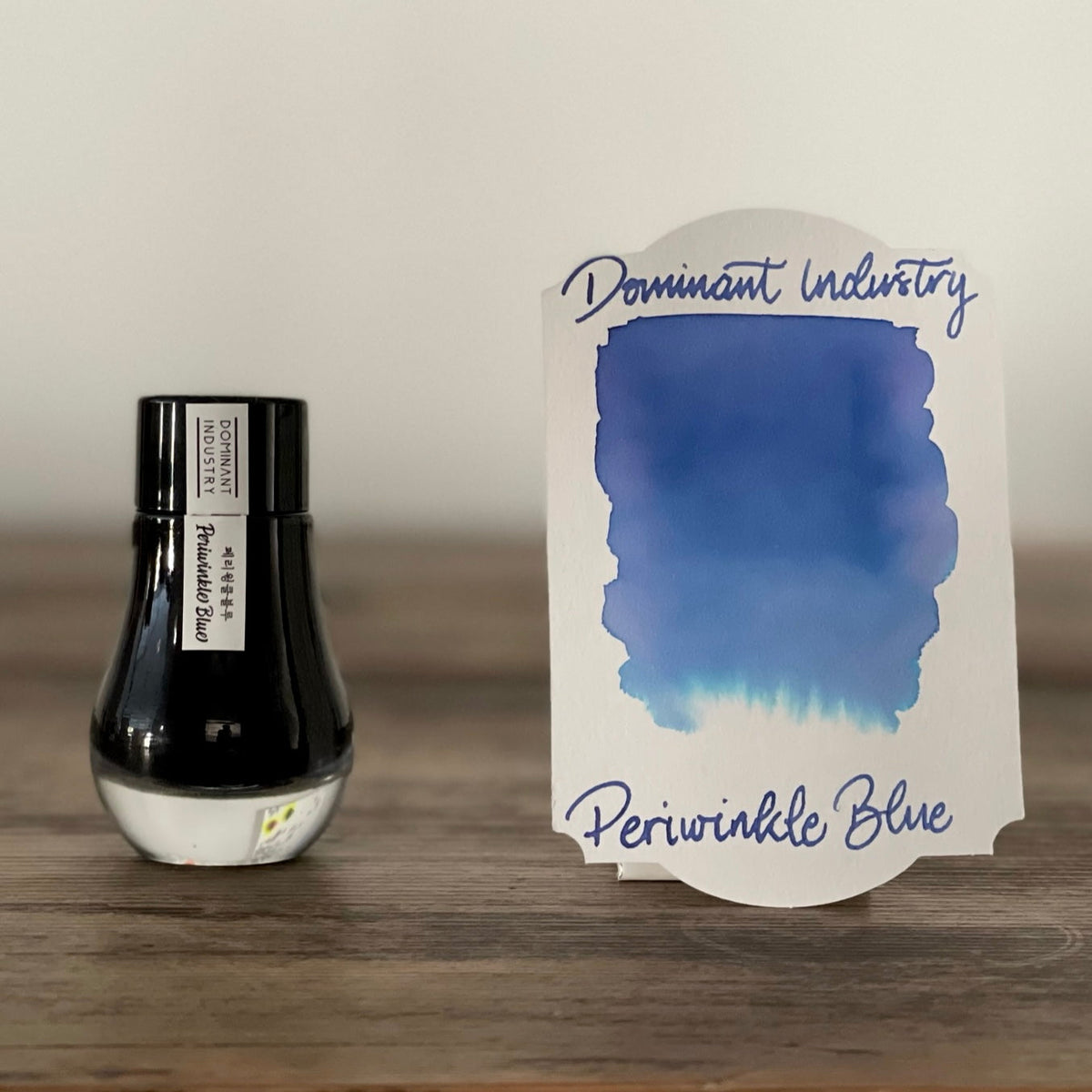 Dominant Industry Fountain Pen Ink - Periwinkle Blue - Galen Leather