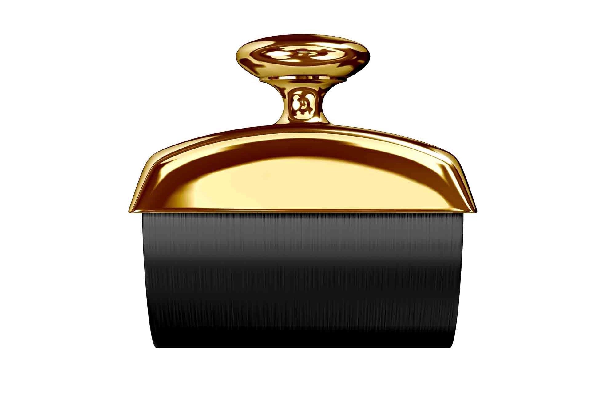 El Casco Rocking Ink Blotter - Gold and Black - Galen Leather