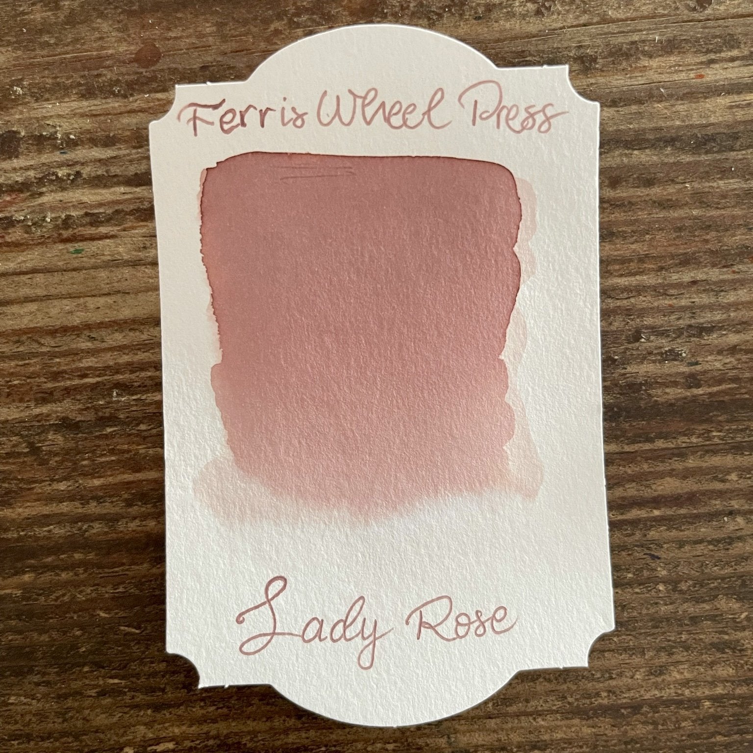 Ferris Wheel Press Lady Rose Fountain Pen Ink - 38ml - Galen Leather