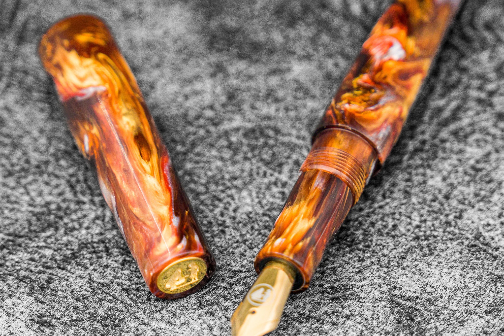 Studyo Agackakan x Galen - Fountain Pen - Middle Earth - Galen Leather
