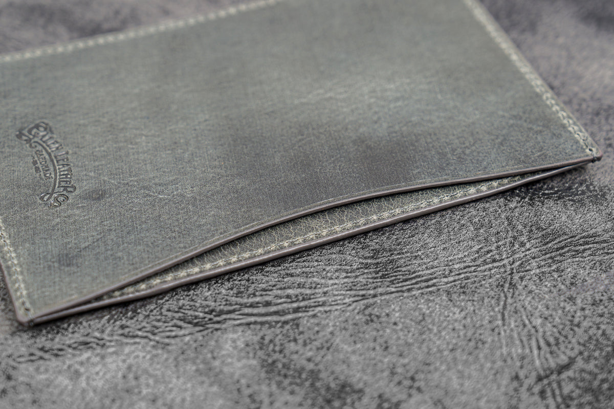 Leather Jotter Pad - Crazy Horse Smoky | Galen Leather