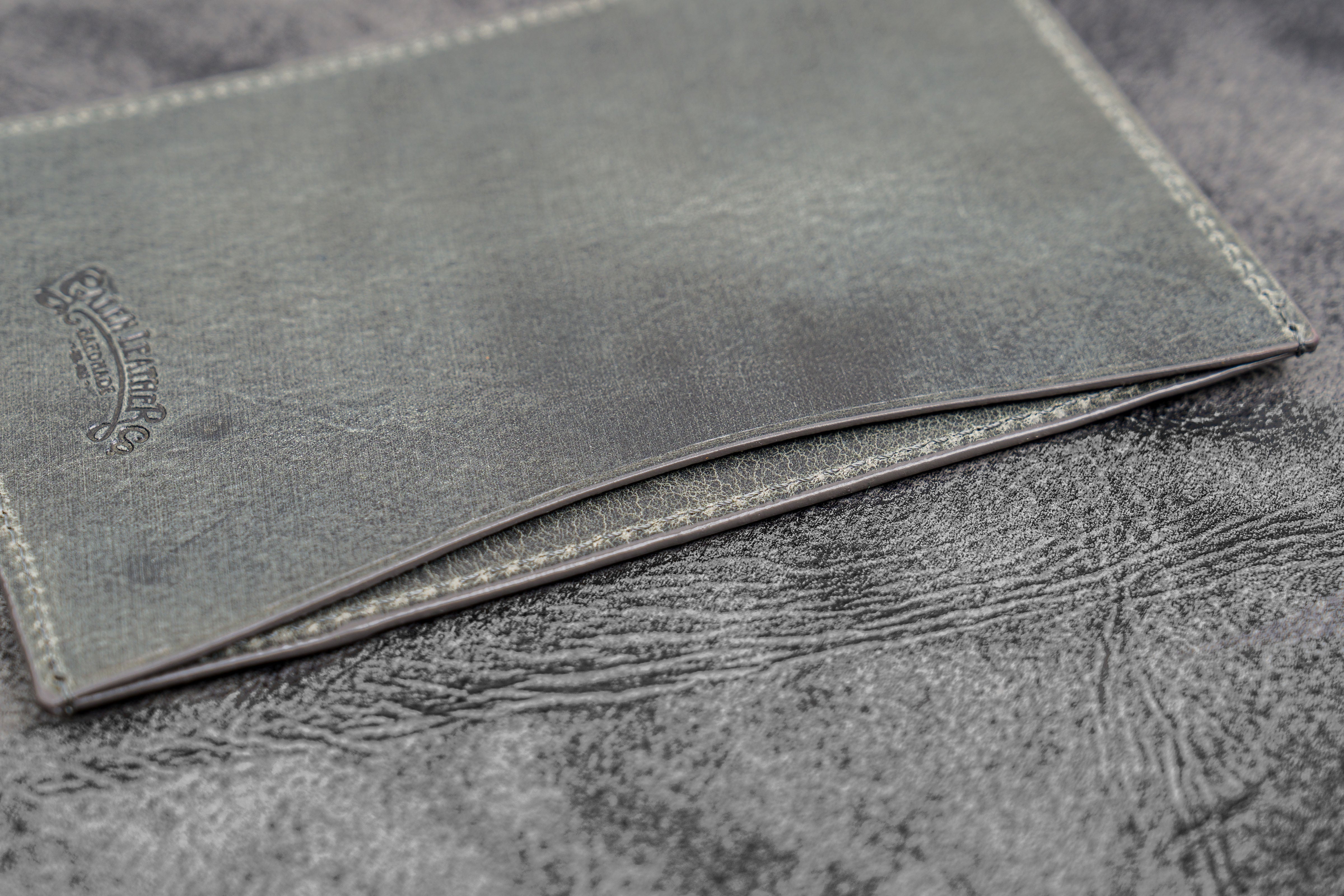 Leather Jotter Pad - Crazy Horse Smoky | Galen Leather