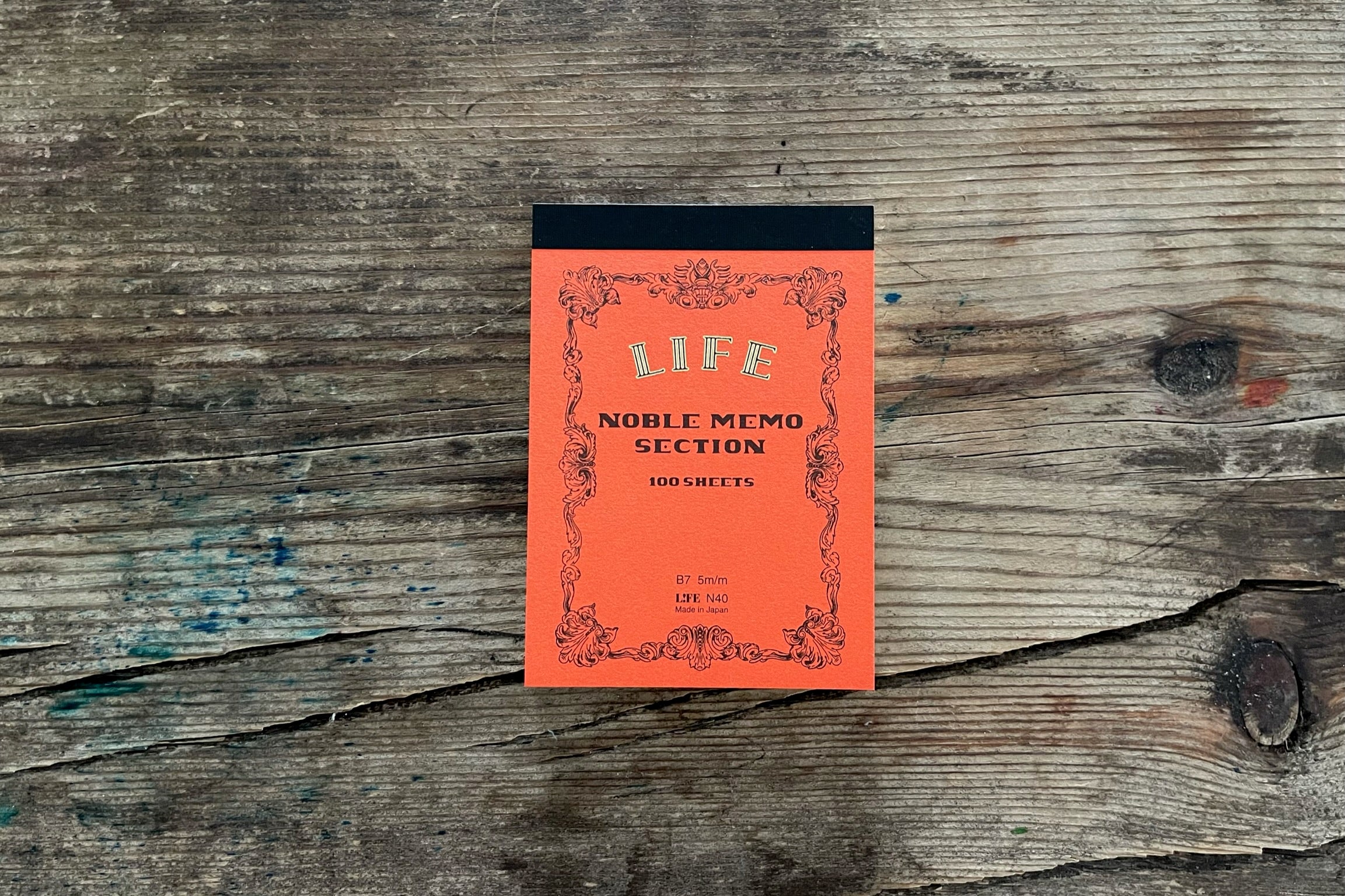 Life Noble Memo - B7 - Grid - Galen Leather