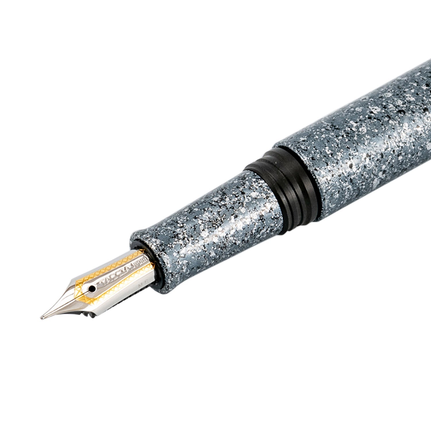 Taccia Granite Stone Fountain Pen - Gray CT - Ebonite & Sailor Steel ...