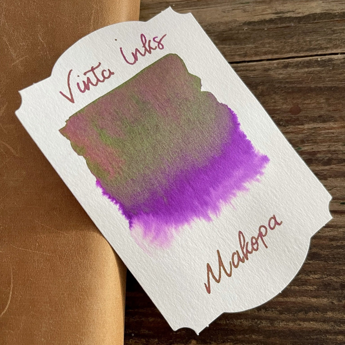 Vinta Malayan Apple Makopa 1938 Ink - Galen Leather