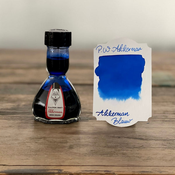 Akkerman 03 Akkerman Blauw Fountain Pen Ink - Galen Leather