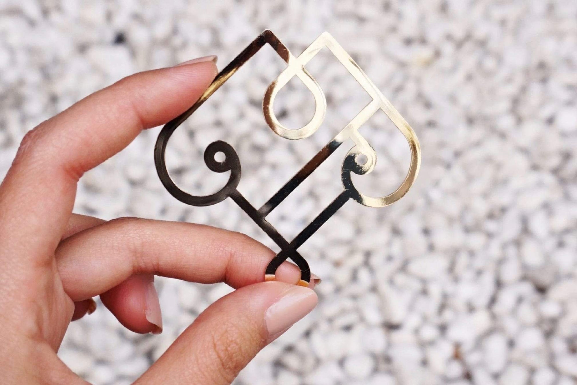 Brass Motif Paper Clips - 100% Handmade in Turkey - Galen Leather