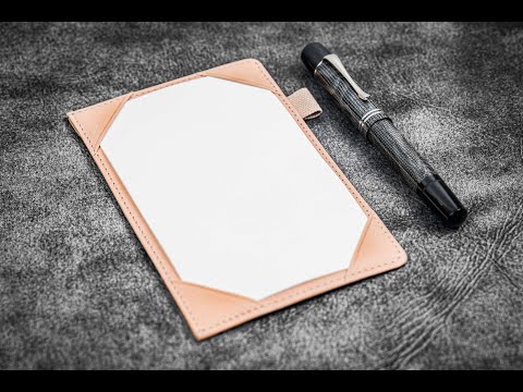 Leather Jotter Pad - Crazy Horse Brown | Galen Leather