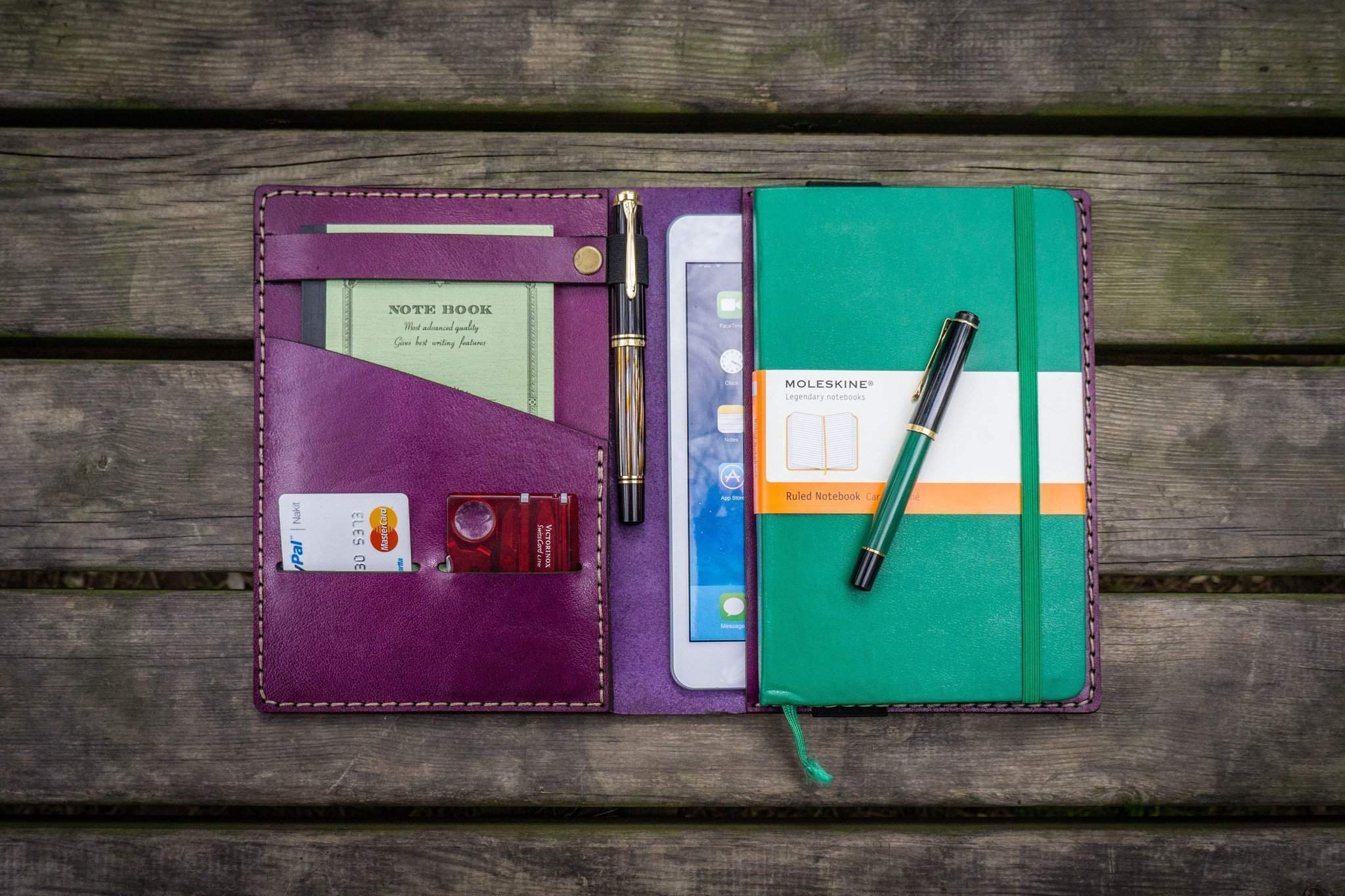 Leather Moleskine Cover & Cases - Available in Various Sizes - Galen ...