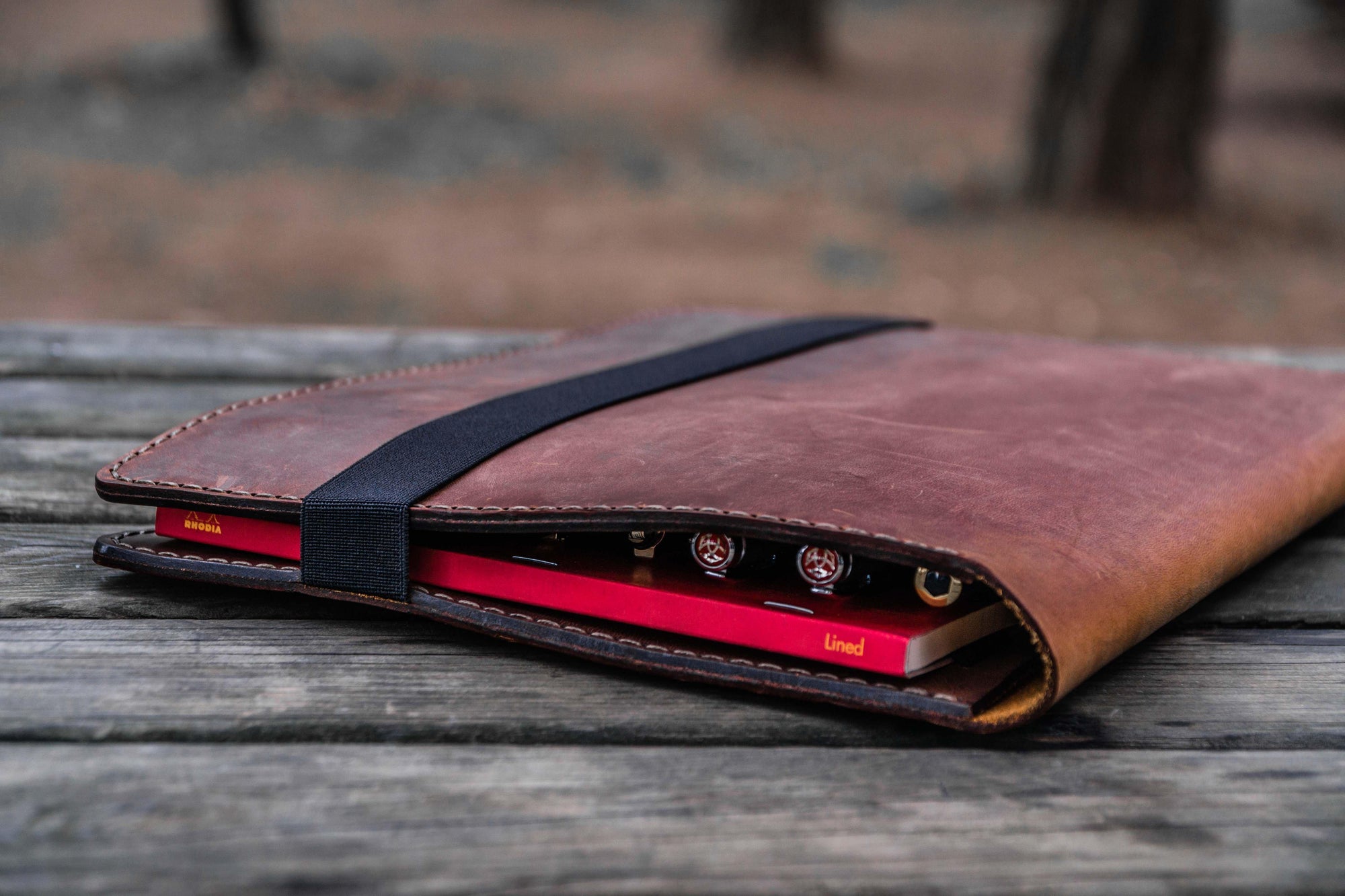 iPad Pro 12.9 & Letter/A4 Size Leather Padfolio - Crazy Horse Tan ...