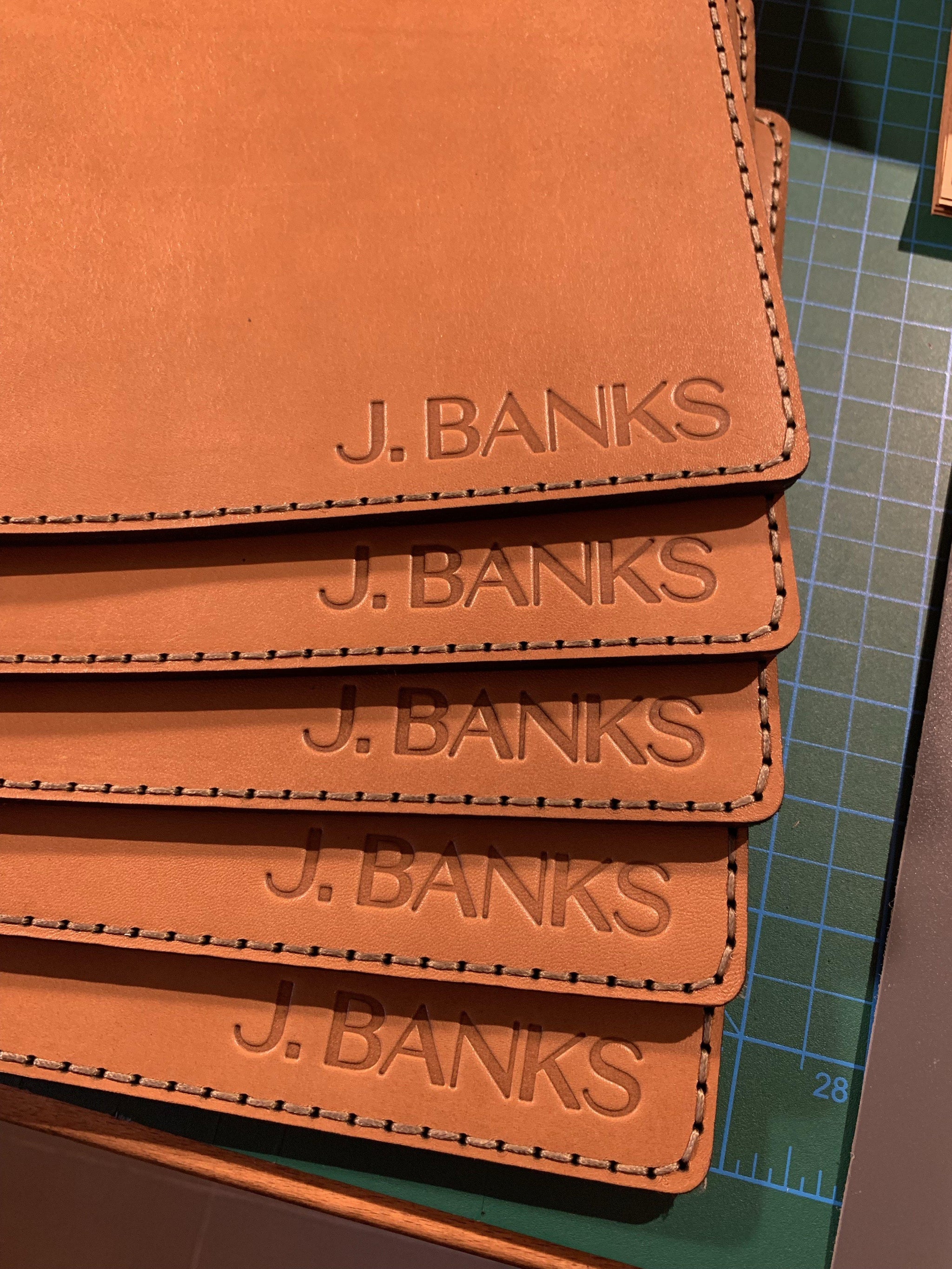 Leather Emboss For Corporate Orders - Imprint a Logo | Galen Leather