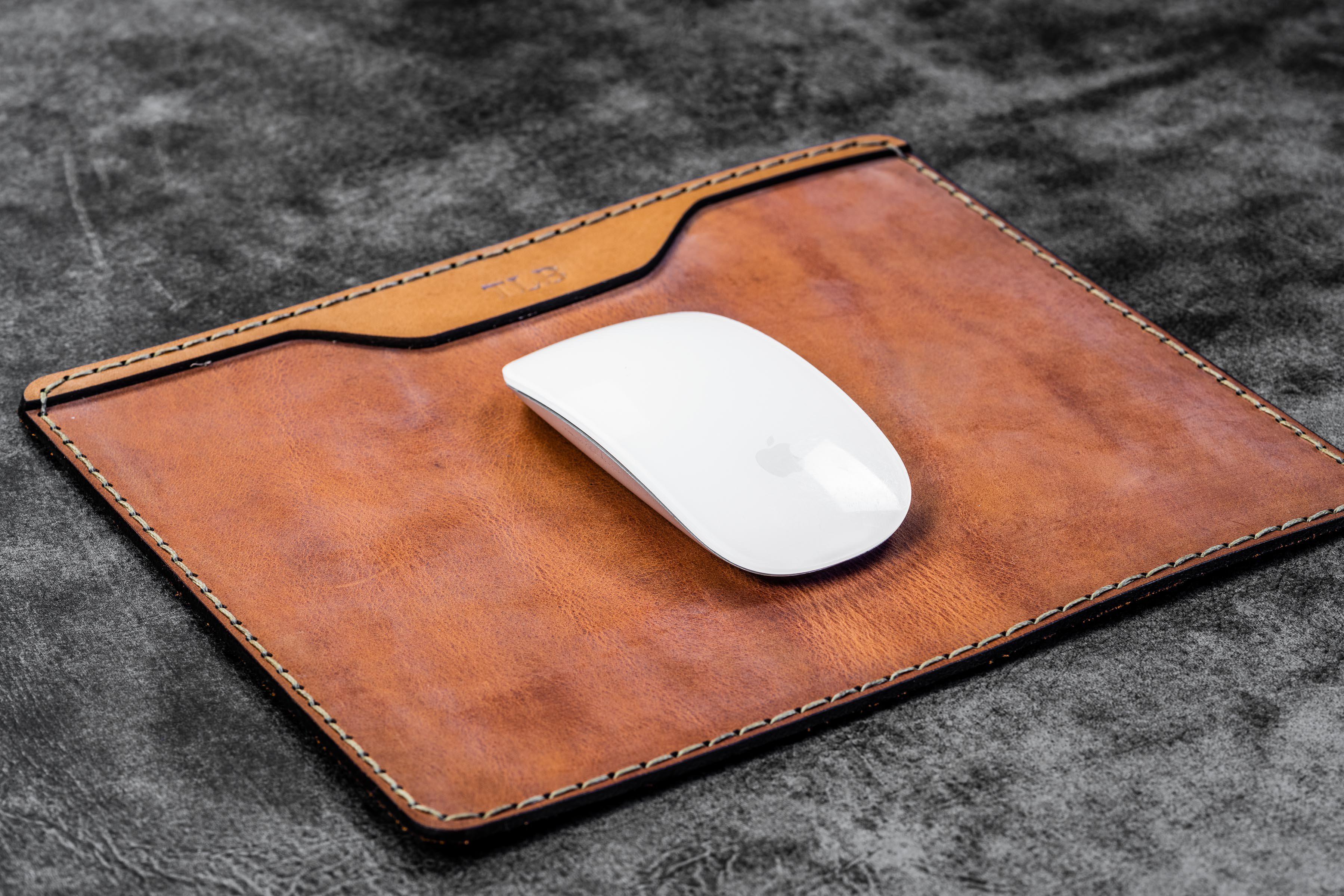 Leather Mouse Pad - Anti Slip Backing | Galen Leather