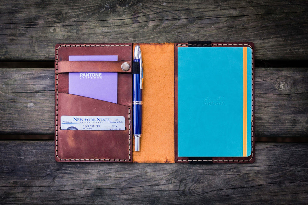 Handmade Leather Rhodia Notebook Covers - Order Now From Galen Leather ...