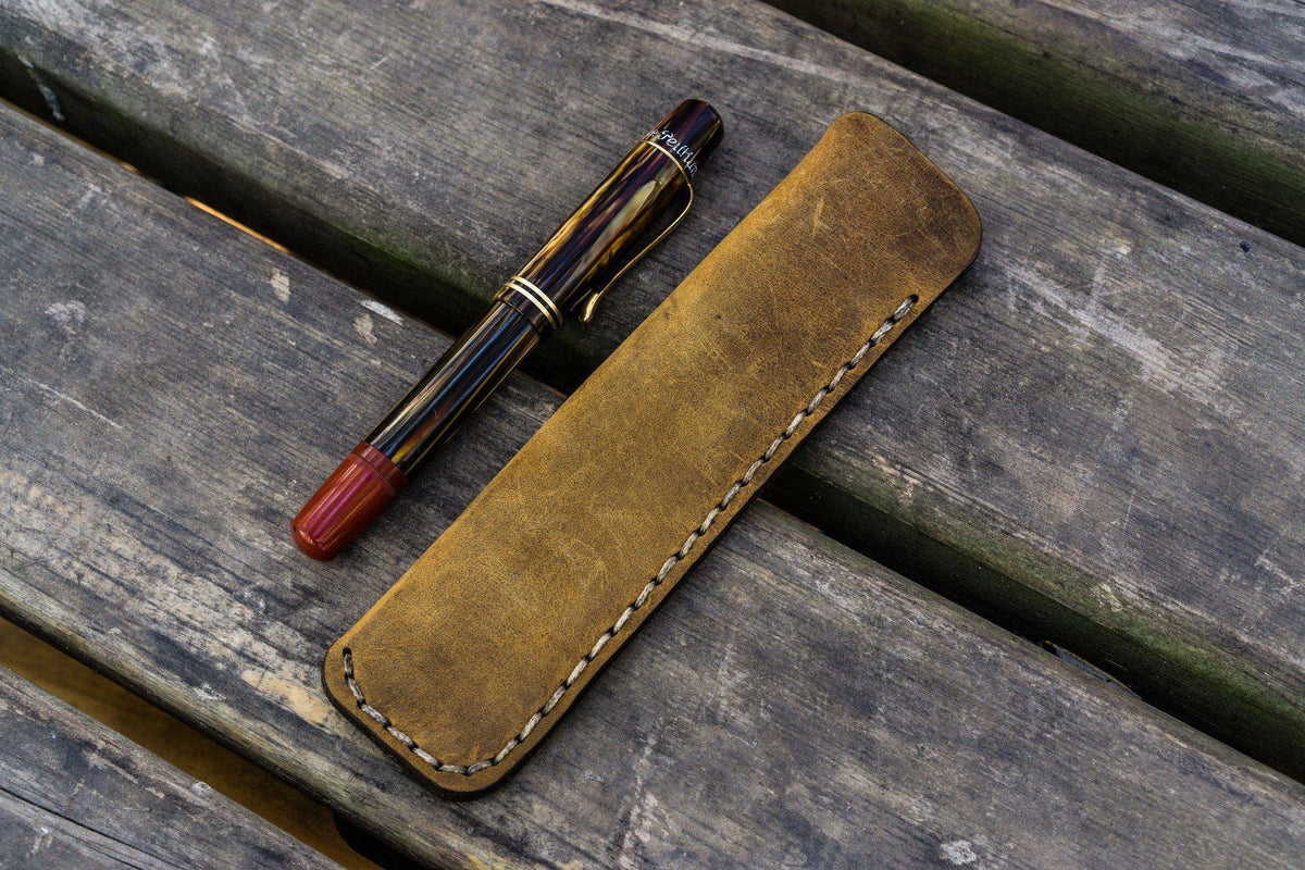 Leather Pen Sleeves - Handmade in Turkey - Buy Now Galen Leather