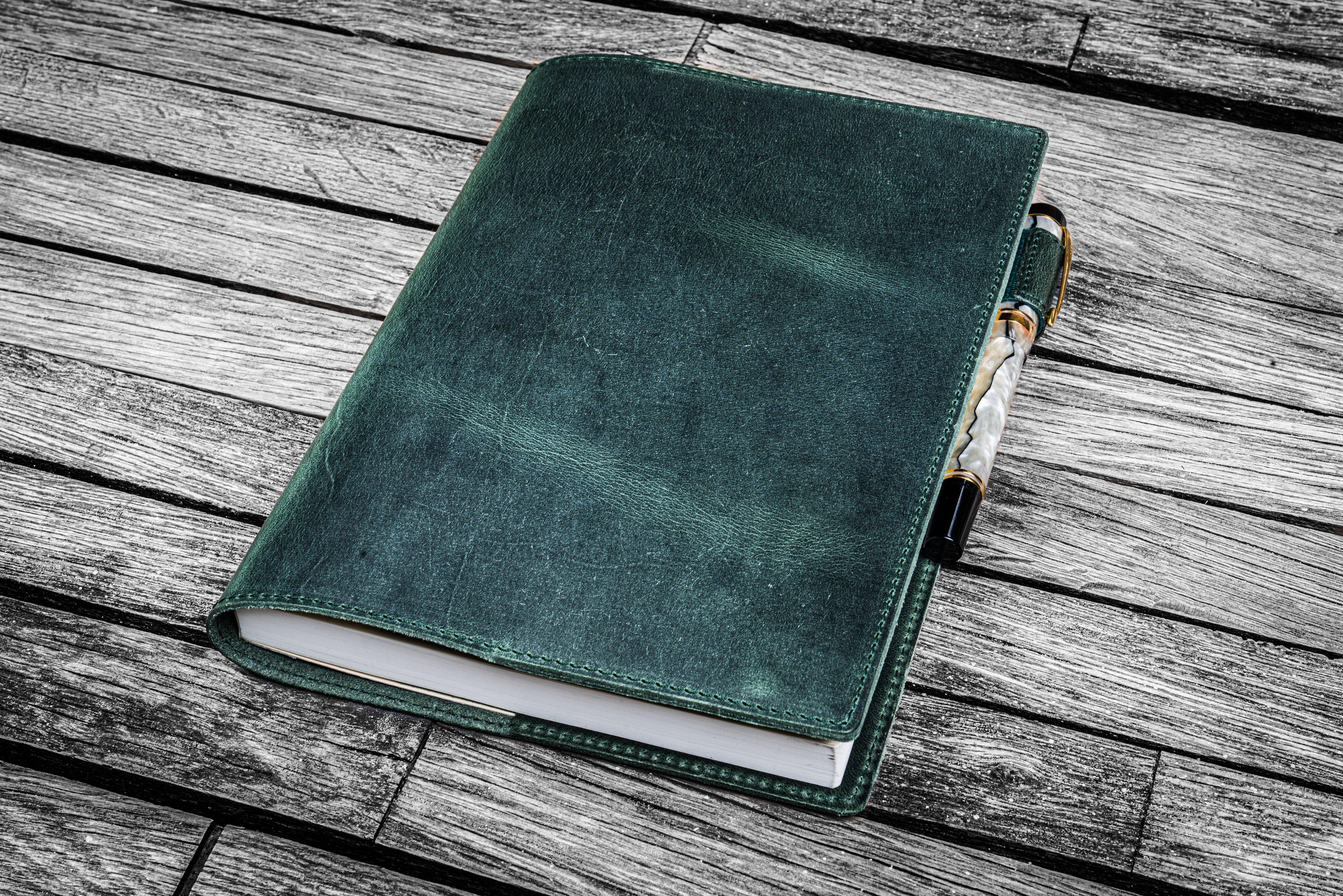 Refillable Leather A5 Notebook & Journal Covers - Galen Leather
