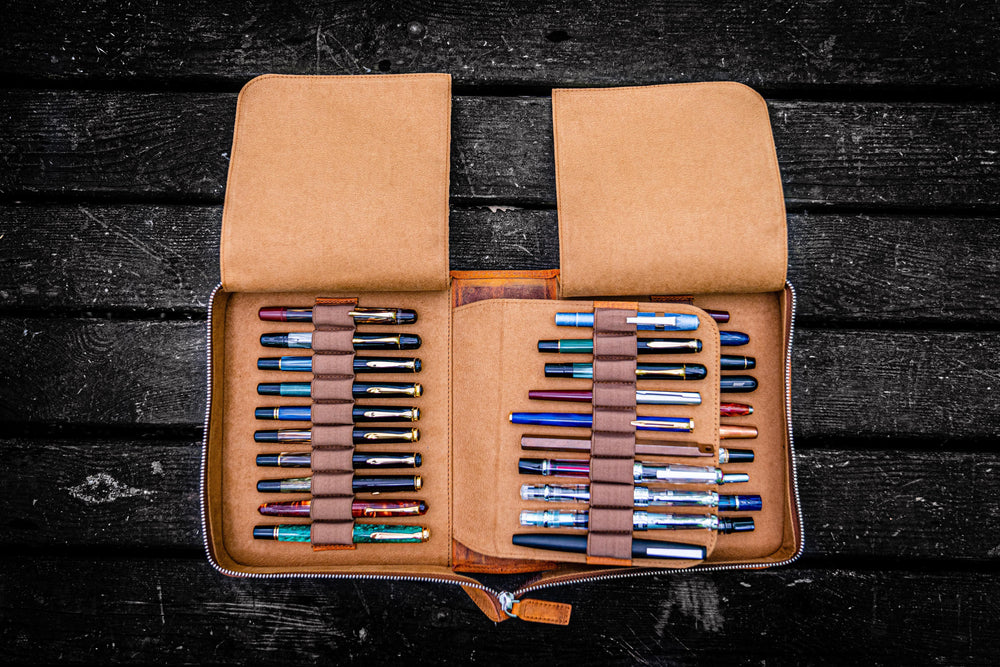 Zippered Pen / Pencil Cases, Sleeves & Pouches - Galen - Galen Leather