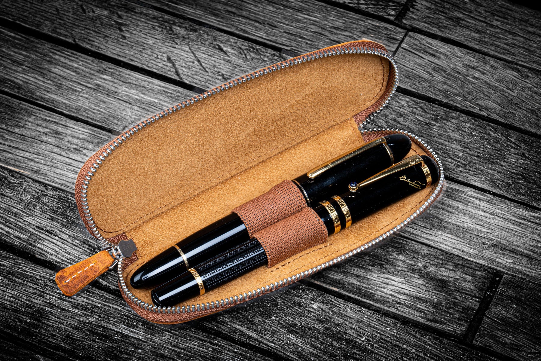 Leather Zippered Pen / Pencil Cases, Sleeves & Pouches Tagged "for-two ...