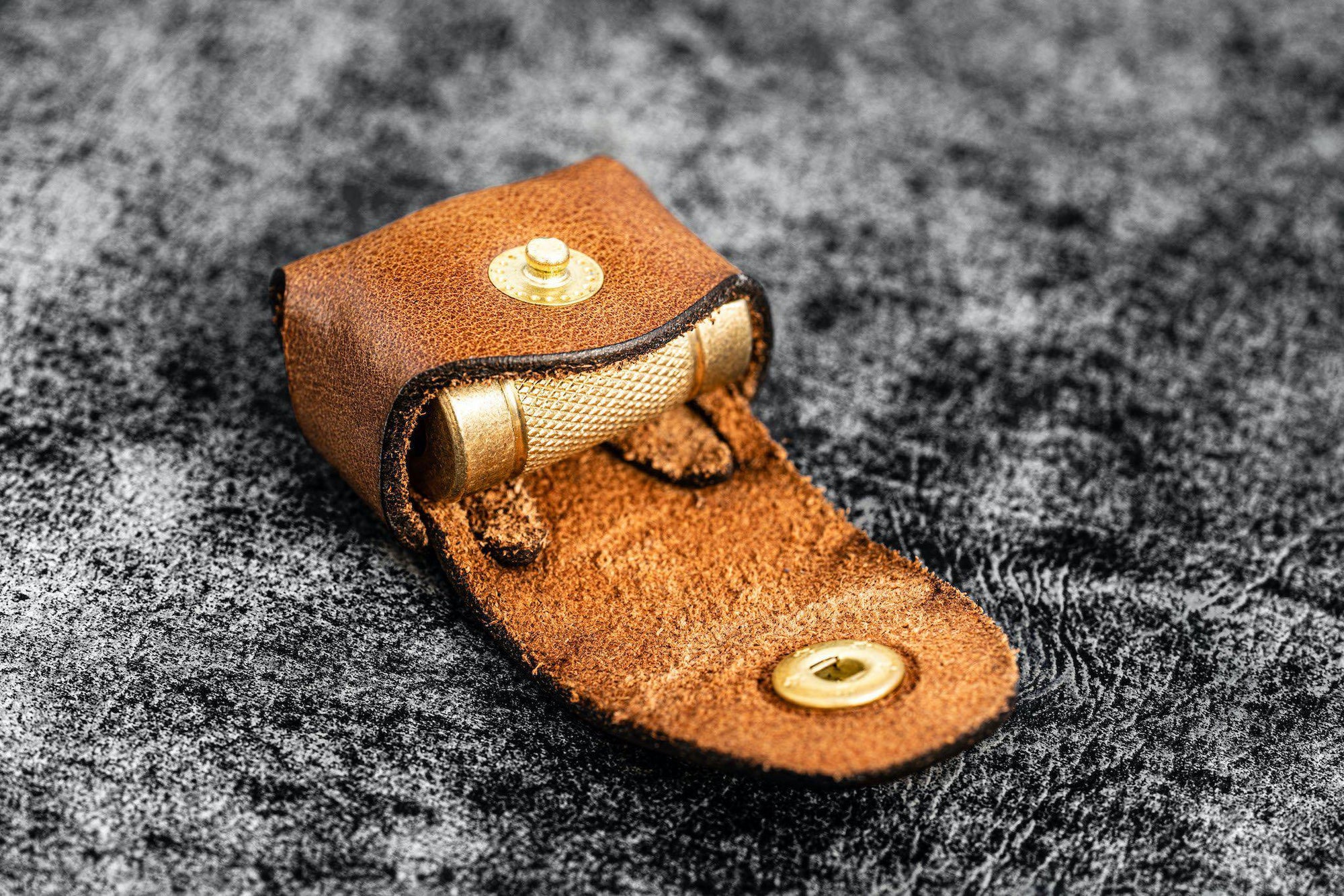 Möbius & Ruppert (M+R) Brass Pencil Sharpeners with Leather Case ...