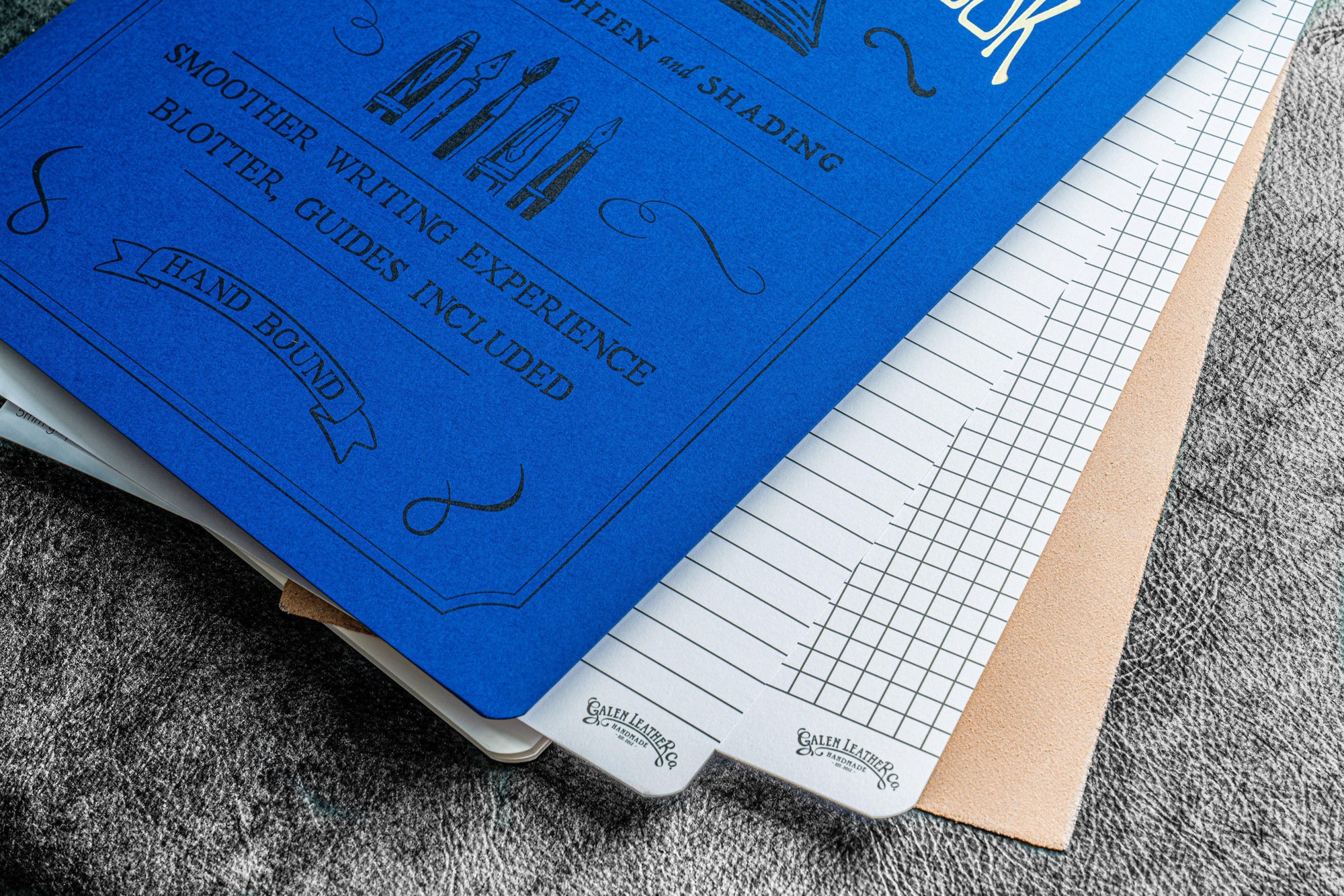 The EveryDay Book - Tomoe River Paper - Set of 3 - B5 Size - Galen Leather