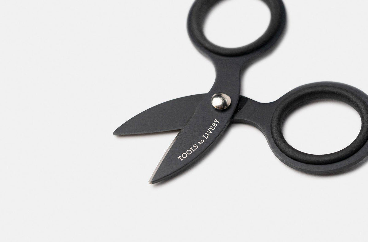 Mini Black Scissors 3" - Flight Friendly - Galen Leather