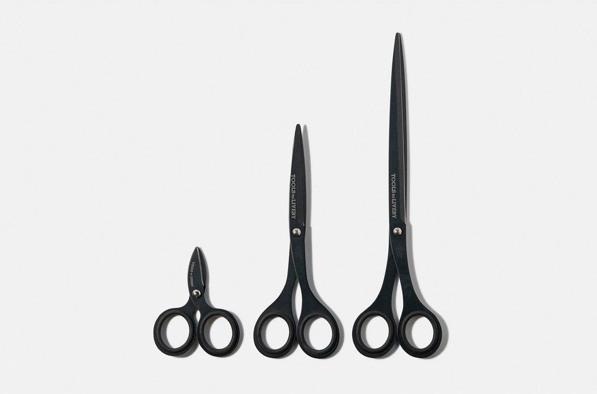 Mini Black Scissors 3" - Flight Friendly - Galen Leather