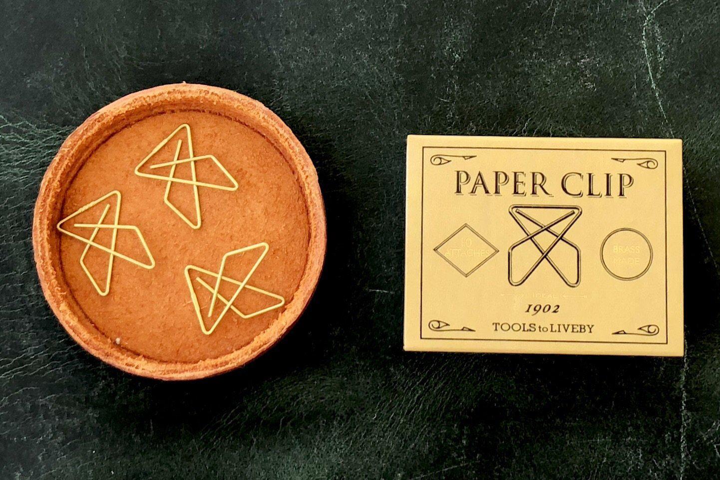 Tools to Liveby - Handmade Brass Paper Clips (Ideal) - Galen Leather