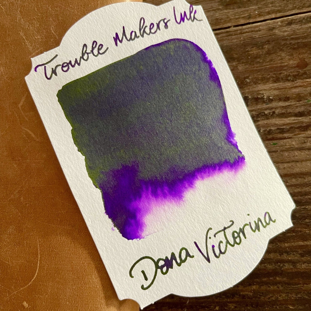 Troublemaker Fountain Pen Inks - Galen Leather